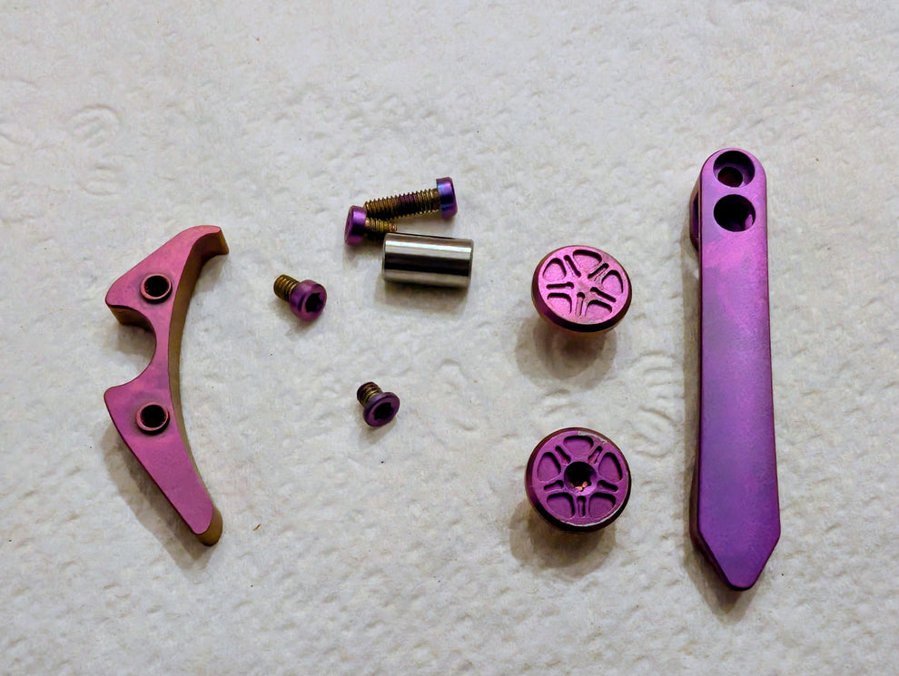 Purple Ano Tornado Hardware Kit – Tempest Knives